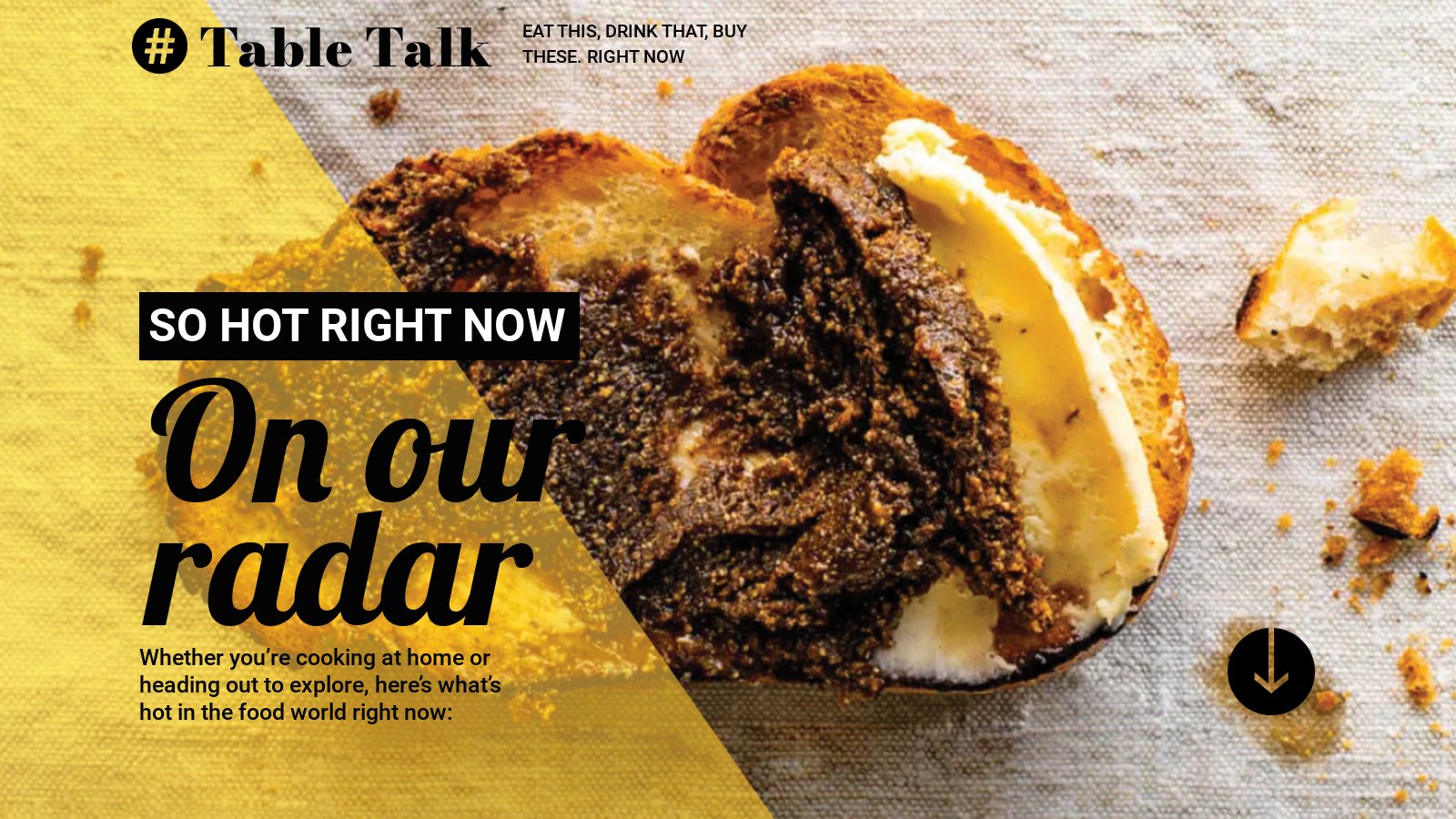 TABLE TALK - TASTE Magazine 2023